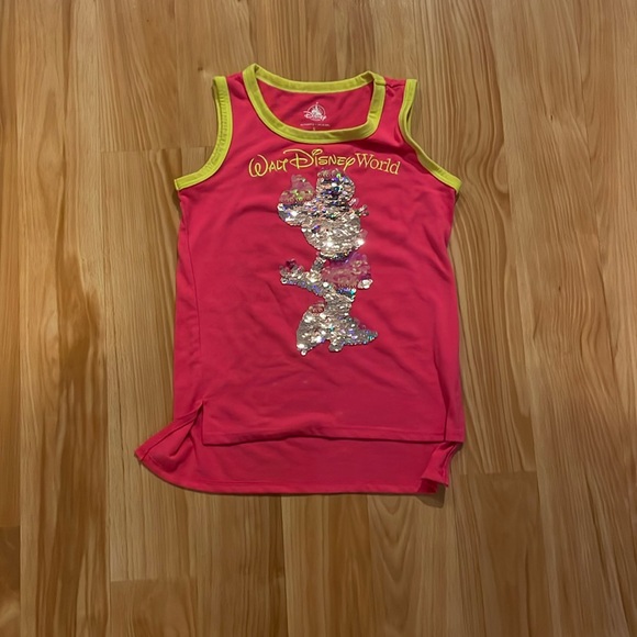 Disney | Shirts & Tops | Girls Disney World Minnie Tank | Poshmark